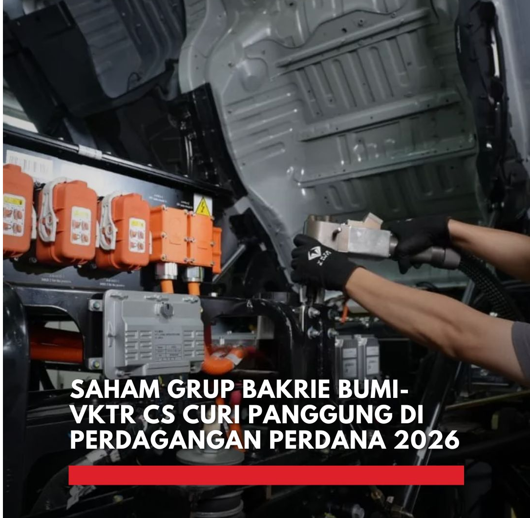 Saham Emiten Grup Bakrie Melonjak di Awal 2026, VKTR Sentuh Rekor ...
